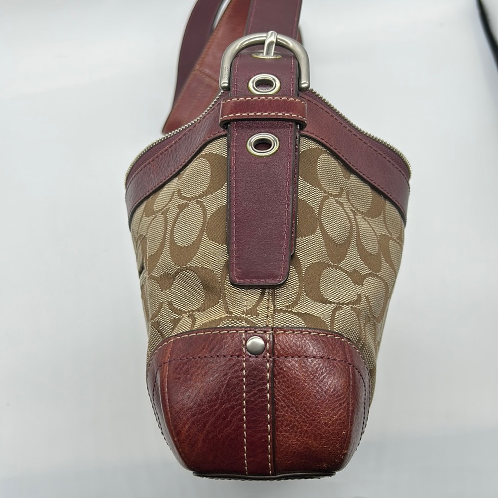 Coach Signature Classic C Monogram Hobo Handbag C0832… - Gem